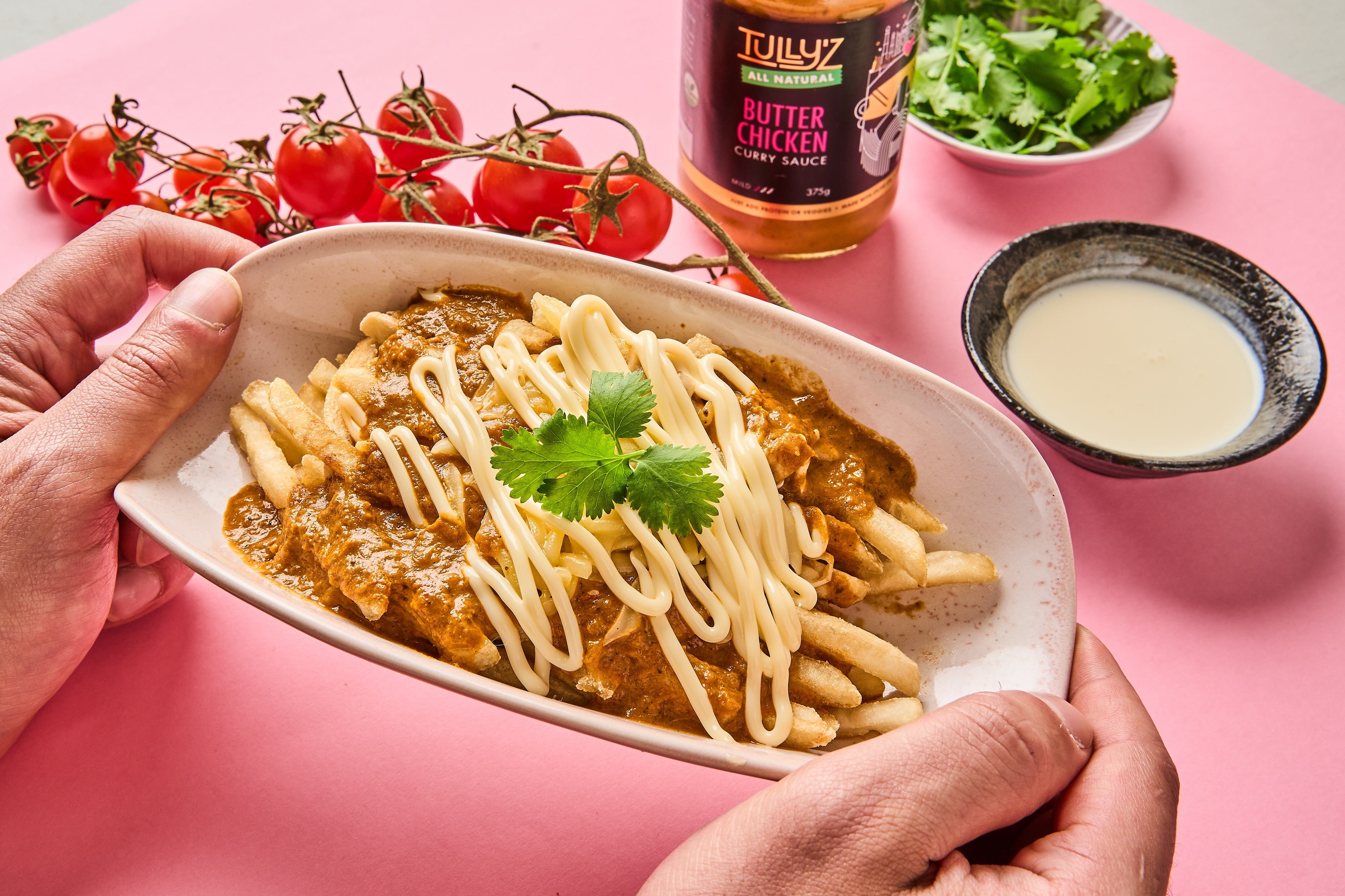 Loaded Butter Chicken Fries – The Ultimate Comfort Snack – Tully'z Kitchen