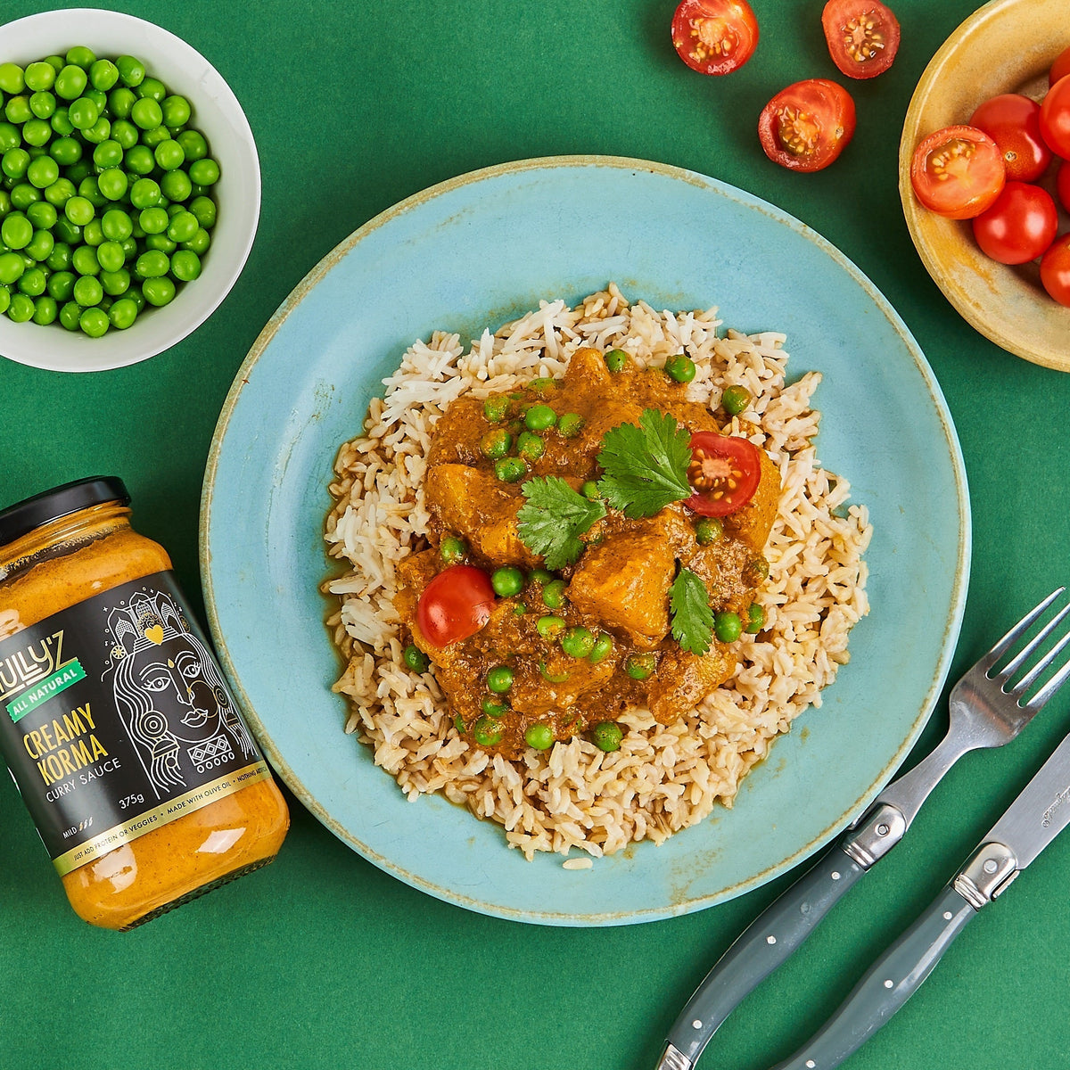 Creamy Korma Curry with Pumpkin and Peas - Vegan Delight – Tully'z Kitchen
