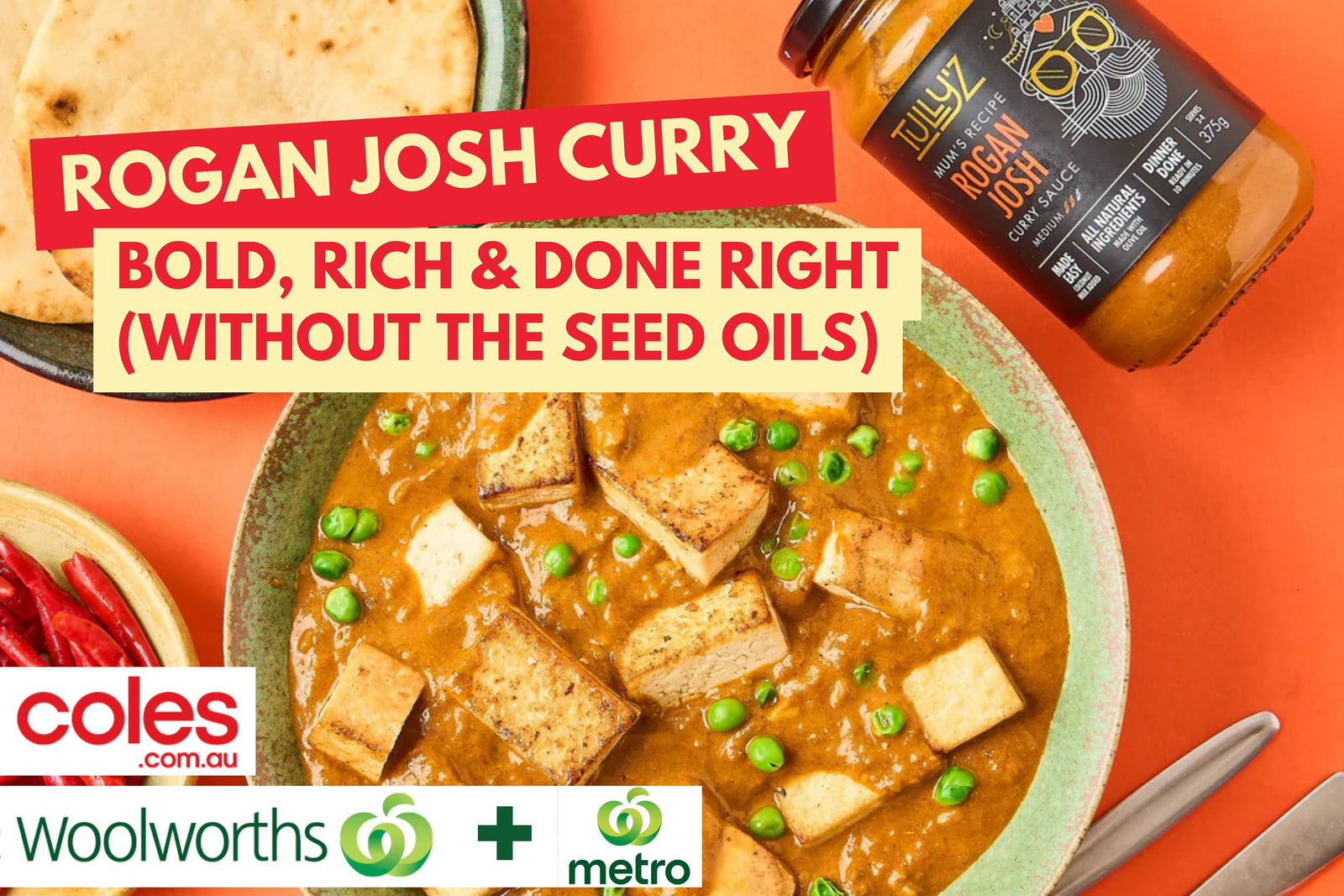 Rogan Josh Curry Paste Australia | No Seed Oils – Tully'z Kitchen